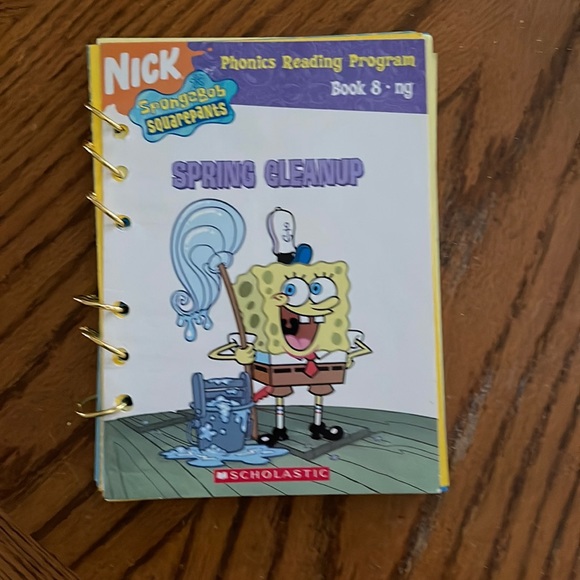 Other | Spongebob Harms Made Journal With Book | Poshmark